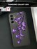 Силиконовый чехол на Samsung Galaxy A24 / Самсунг Галакси A24 с принтом Фиолетов...