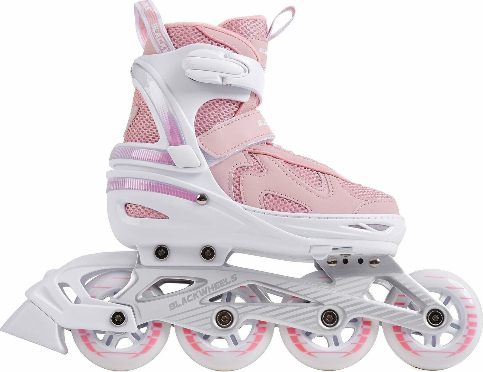DECATHLON ролики Decathlon Blackwheels Flex Pro, розовый, размер 38/41