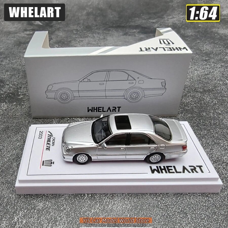Коллекционная модель WHELART 1:64 Toyota Crown 11-го поколения Athlete