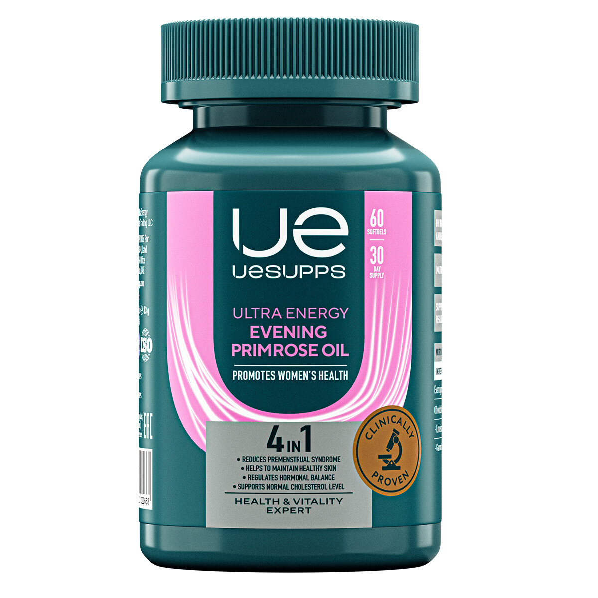 Масло Вечерней Примулы 60 капсул Ultra Energy UESUPPS