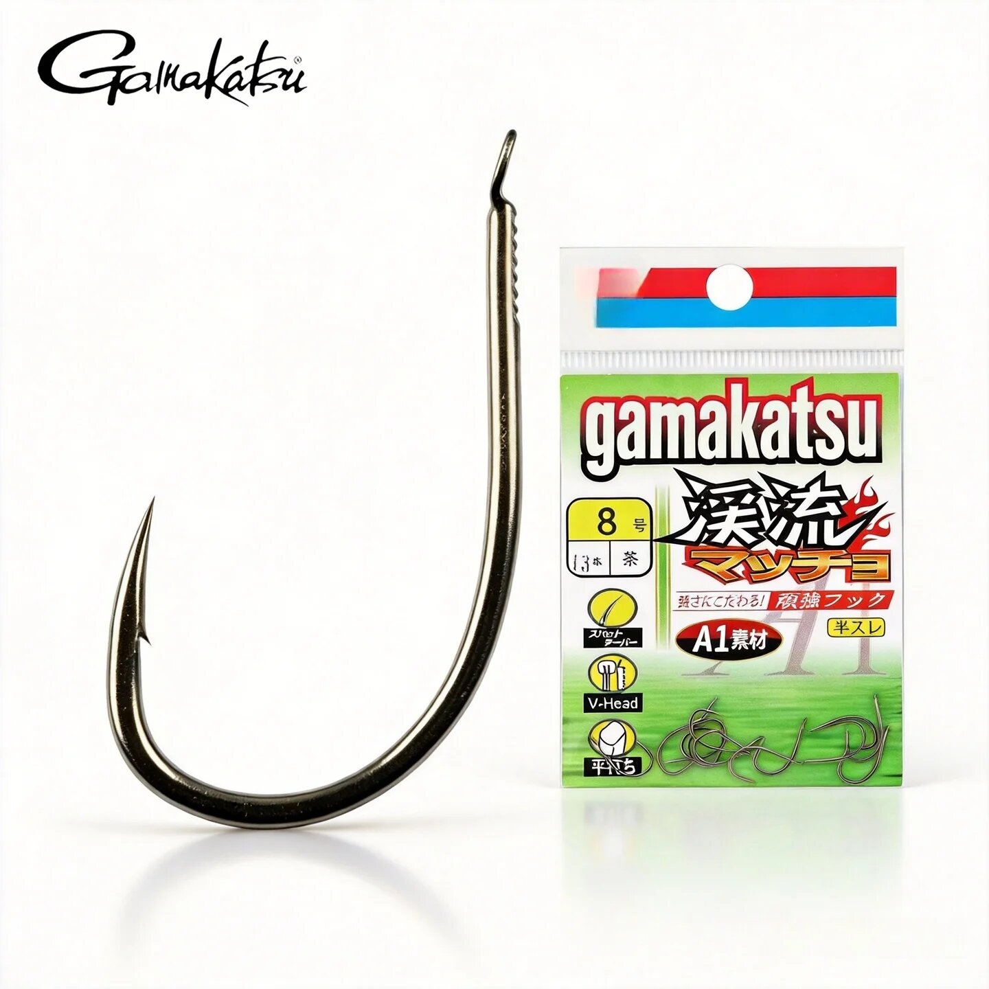Gamakatsu Stream Hook C1KR0, size5 — фото 1