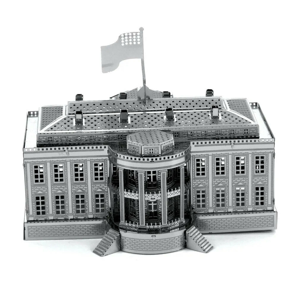 Конструктор 3D из металла, Белый дом