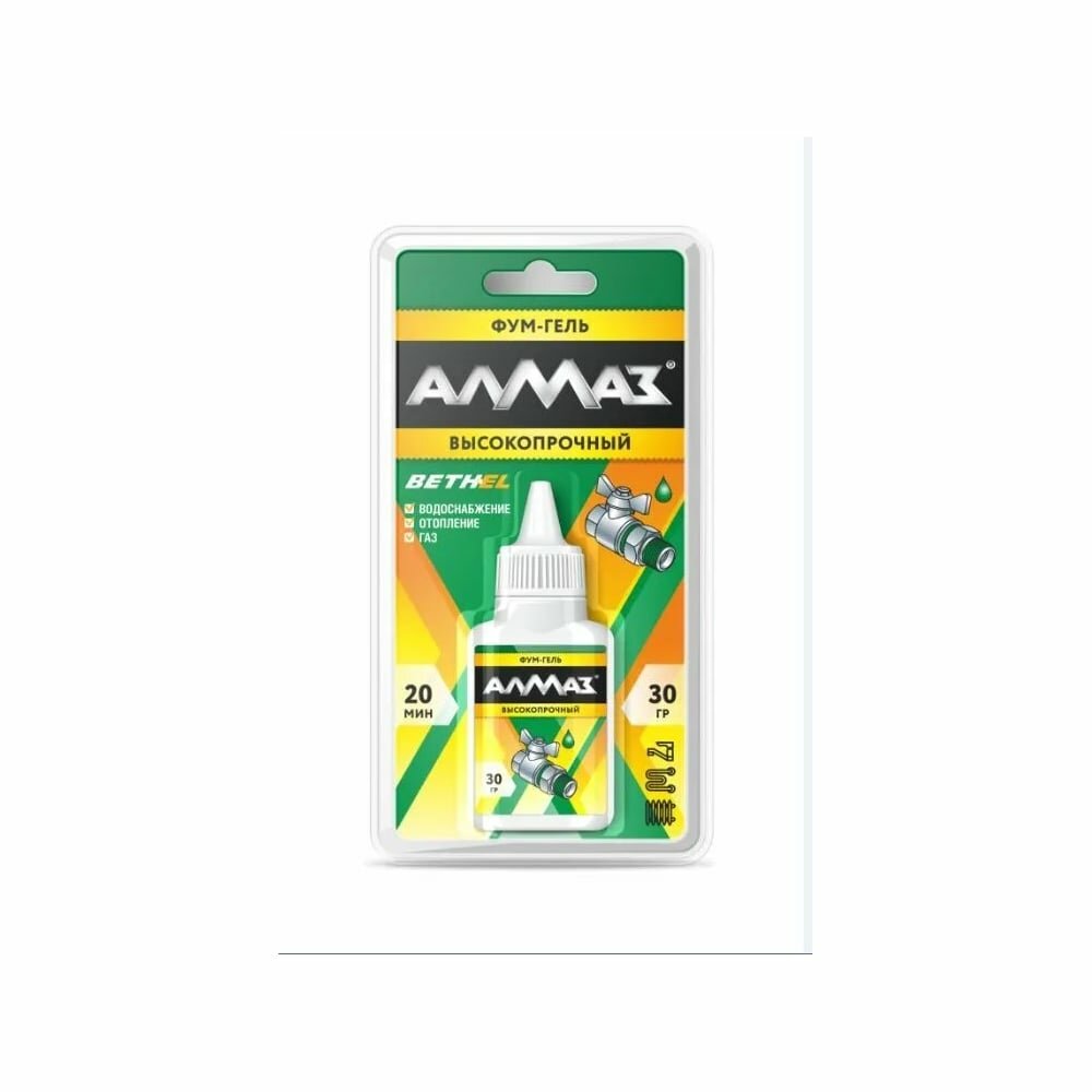 Фум-гель Aлмаз «Алмаз» высокопрочный, 30 г AG-563