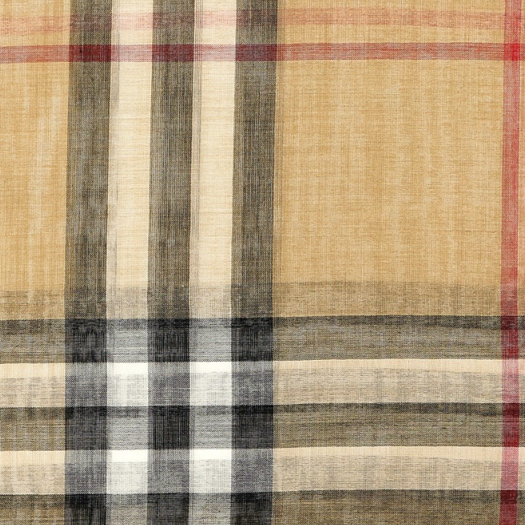 Шарф BURBERRY для женщин, бежевый — фото 1
