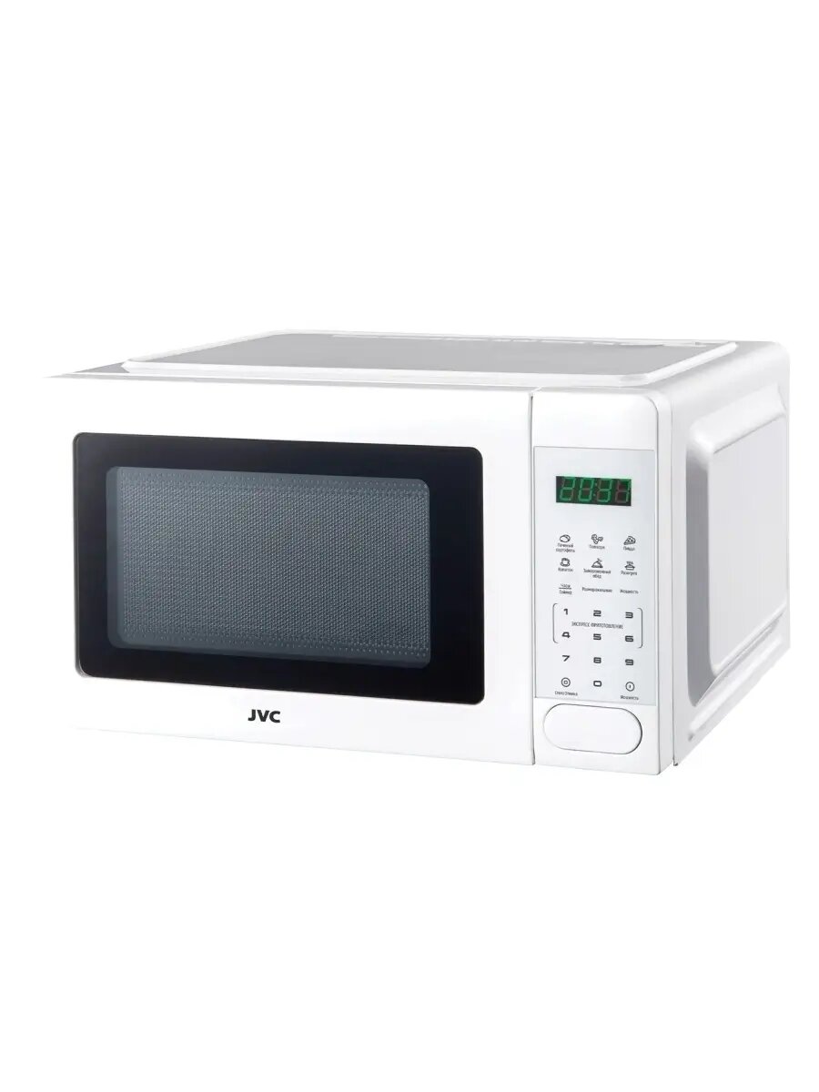Микроволновая печь JVC JK-MW365S, белая, 700Вт, с таймером и часами — фото 1