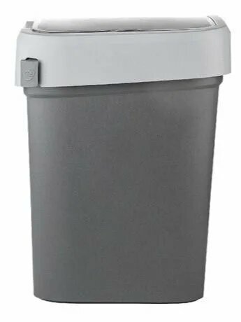 Metro Professional Контейнер для мусора графитно-серый 33 x 27 x 46см, 25л