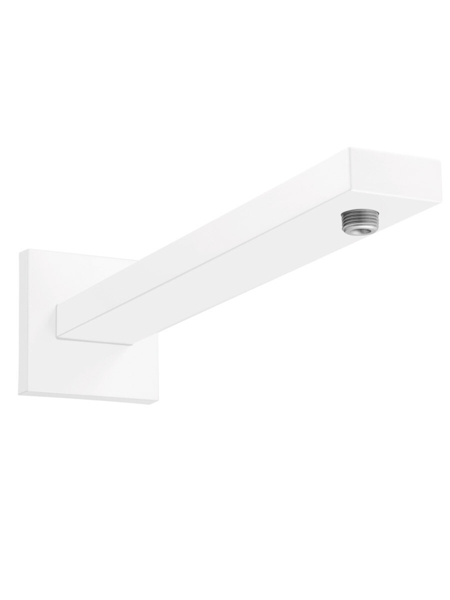 Держатель верхнего душа, белый Hansgrohe Square 27694700