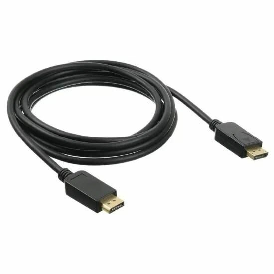 Кабель KingPrice DisplayPort m DisplayPort m, 3 м, черный (KP-DP-V1.2-3M)