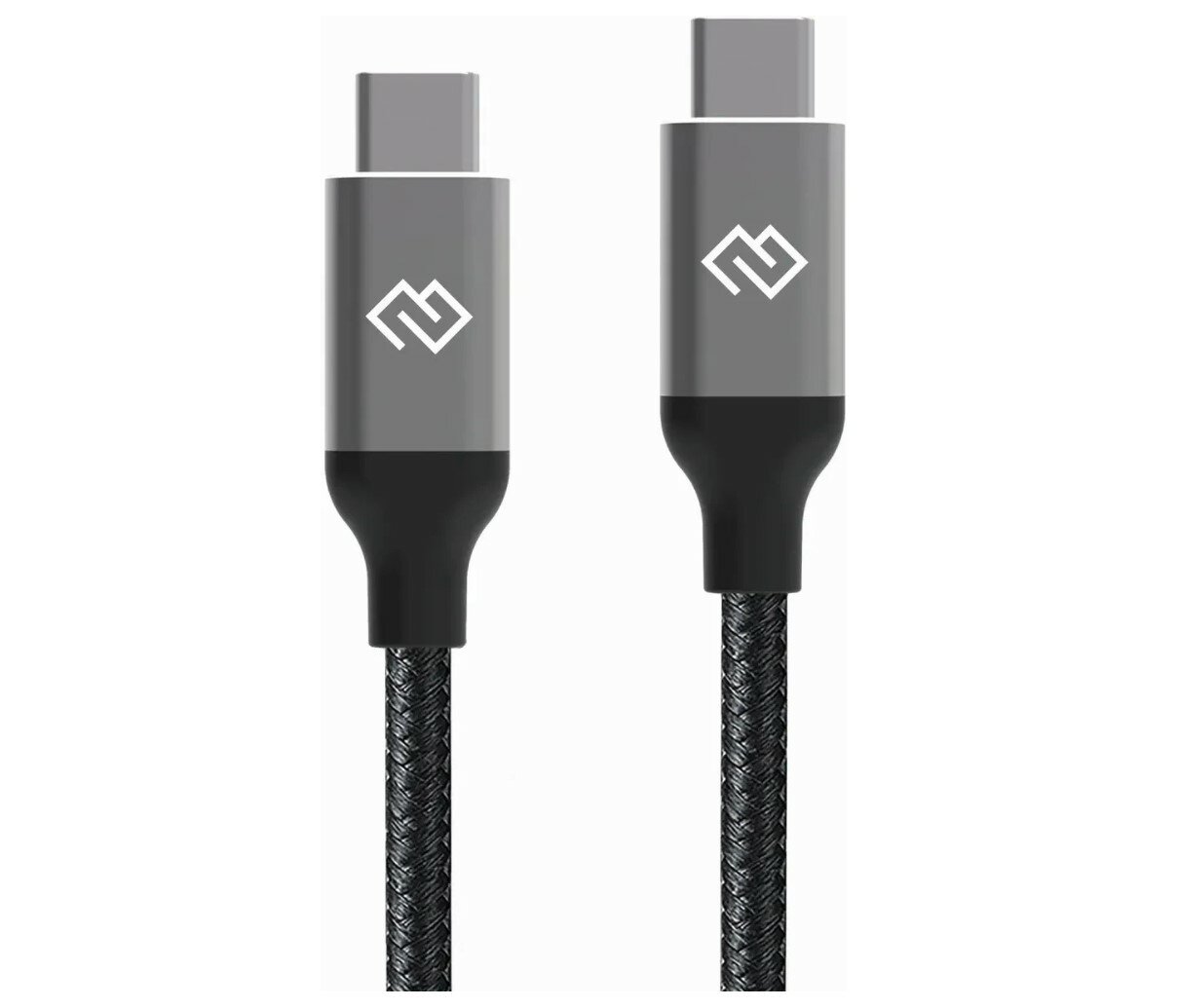 Кабель USB Type-C - USB Type-C, 1.5м, Digma D-TYPE-C-USB3.2-100W-4K-1.5M