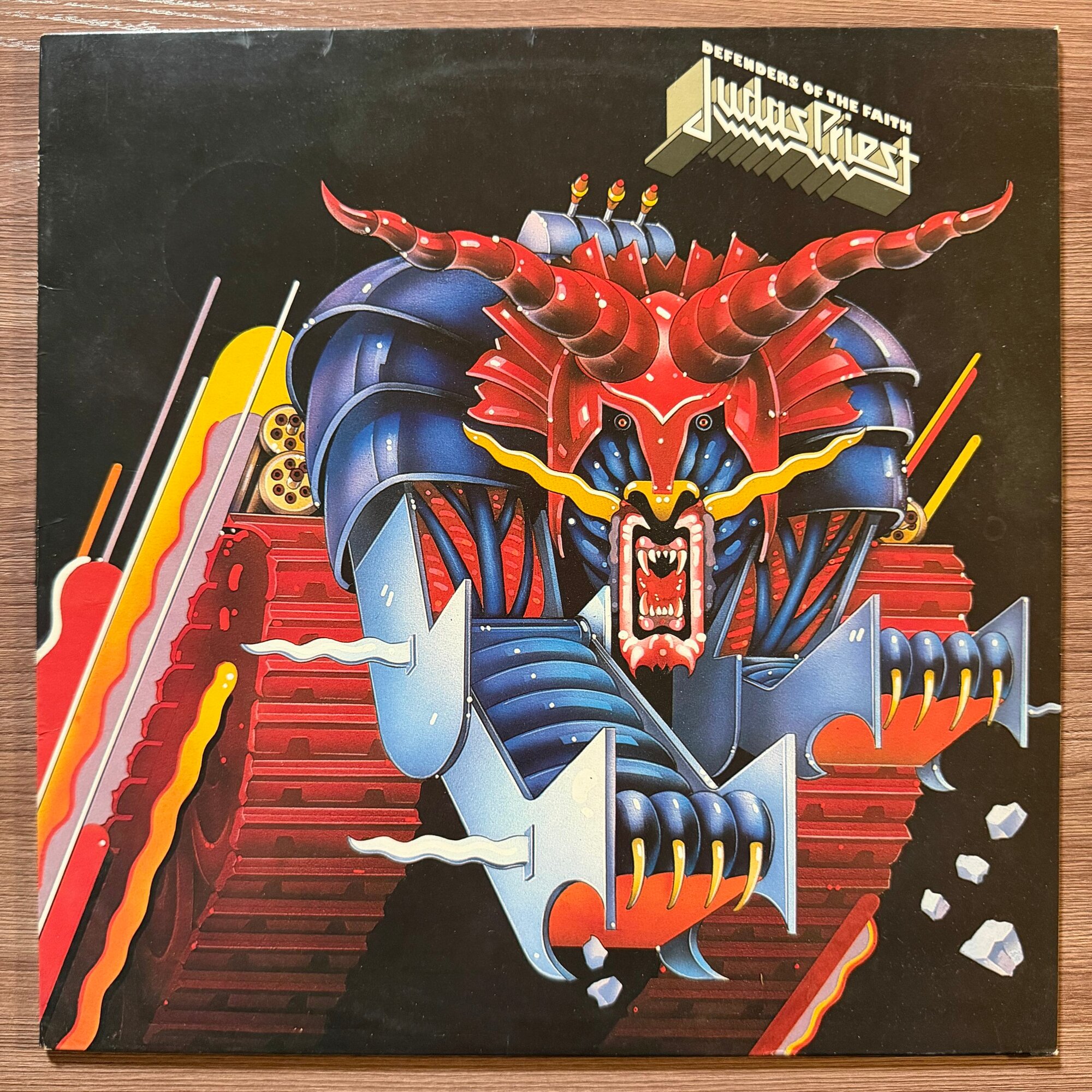 Виниловая пластинка Judas Priest Defenders Of The Faith (Голландия 1984г.)