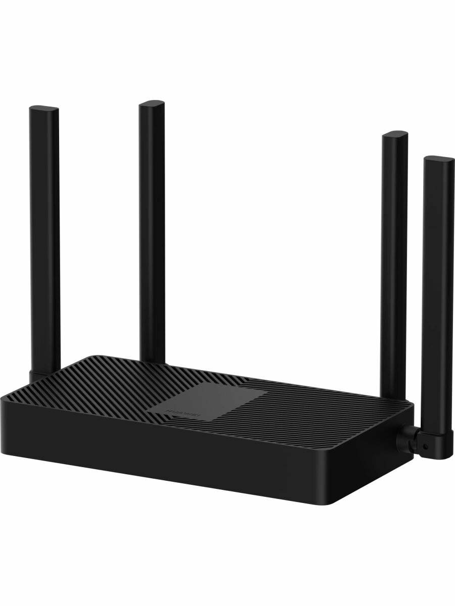 Wi-Fi роутер Huawei WiFi AX1 WS5203-23, Wi-Fi 5, AC1200, 2.4/5ГГц, 4 WAN/LAN, черный 53030ctf