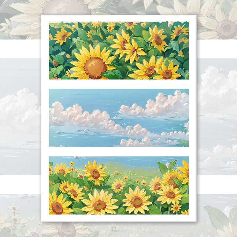 Набор для цифровой живописи пейзажа, холст 60x75 см, DIY-арт-набор с масляными красками для взрослых