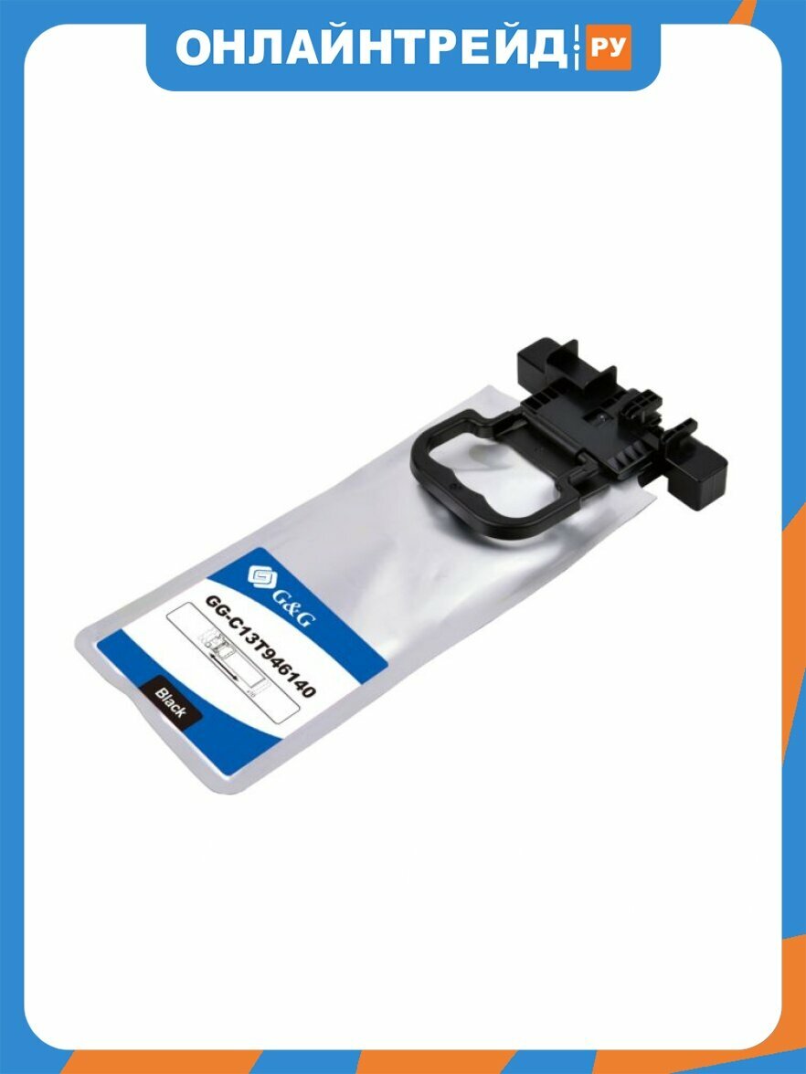 Струйный картридж G&g GG-C13T946140 черный (180мл) для Epson WorkForce Pro WF-C5290DW/C5790DW