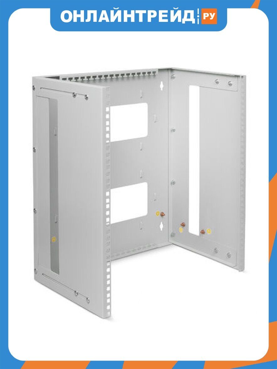 Настенный кронштейн Cabeus NC-12U 19" 12U, цвет серый