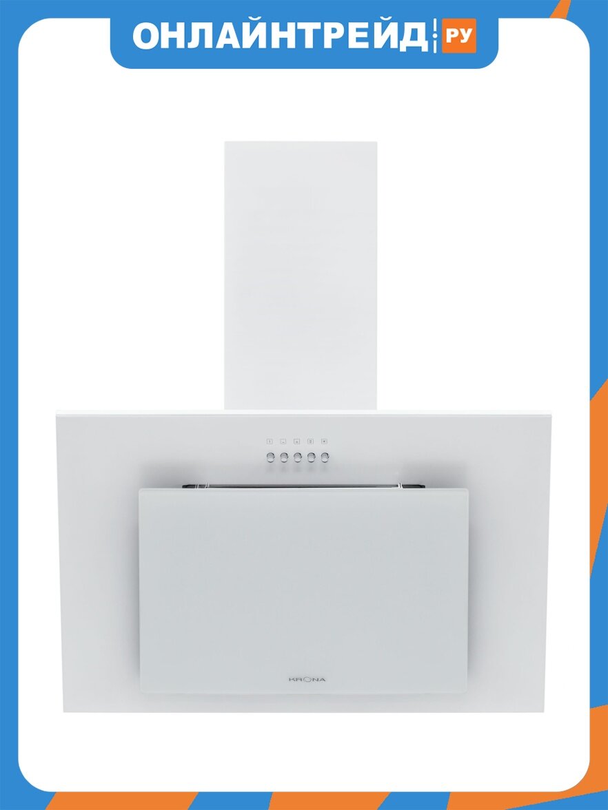 Кухонная вытяжка Krona VIERKANT 600 WHITE PB