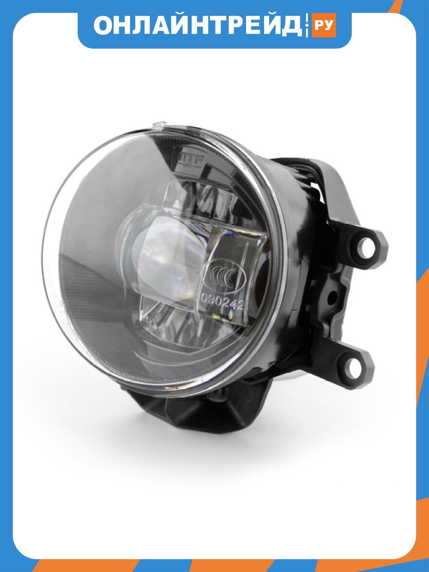 Фары противотуманные светодиодные Mtf Light тойота/лексус, линза, 12В, 10Вт, ЕСЕ R19, E6 комплект.