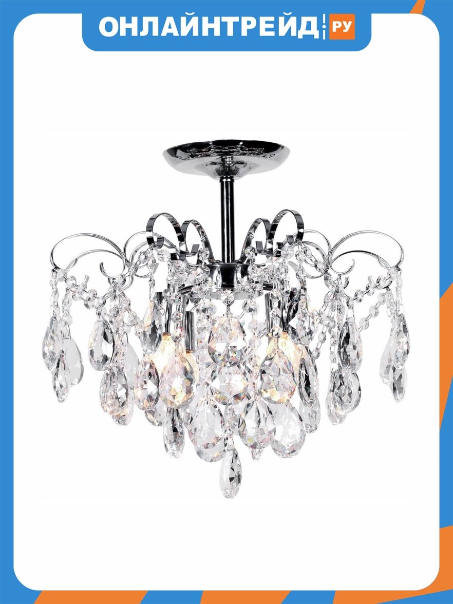 Потолочная люстра Escada Crown 1113/4PL Chrome
