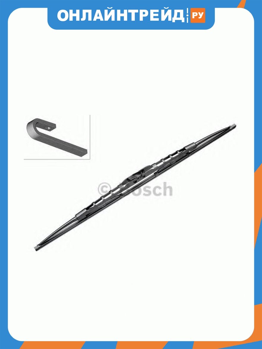 Щетка стеклоочистителя Bosch Twin, 900мм/36", каркасная, 1 шт, 3397018191