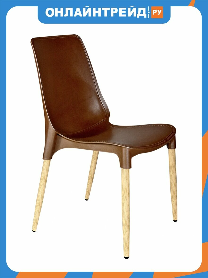Стул Sheffilton SHT ST75/S424-C коричневый/светлый орех