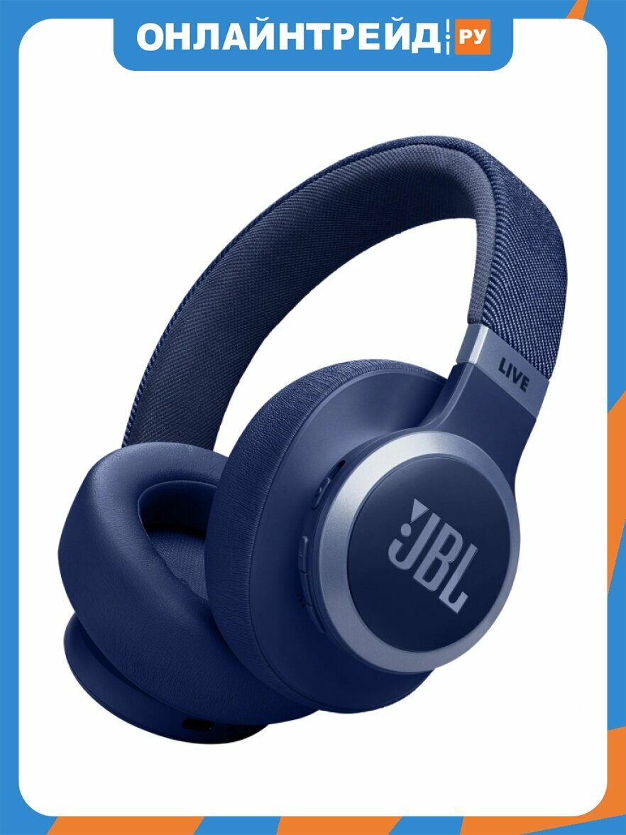Беспроводные наушники Jbl Live 770NC синий