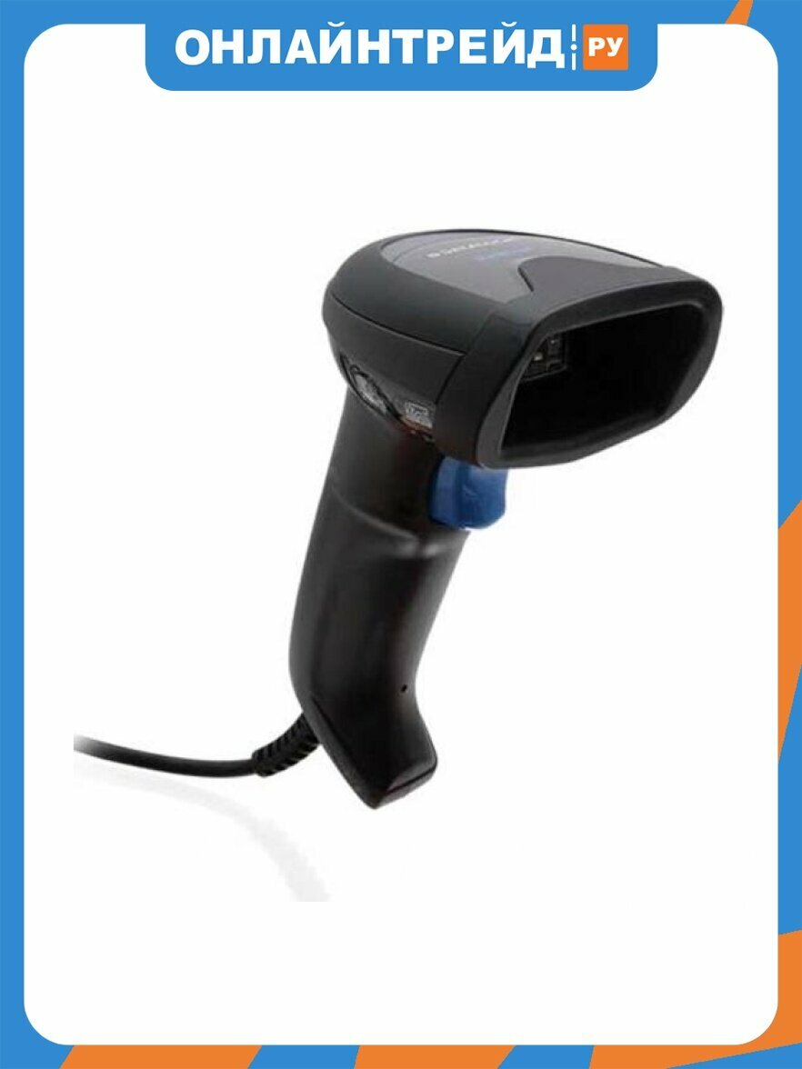 Сканер ШК Datalogic (ручной, 2D имидж, черный, кабель USB) QuickScan QD2590