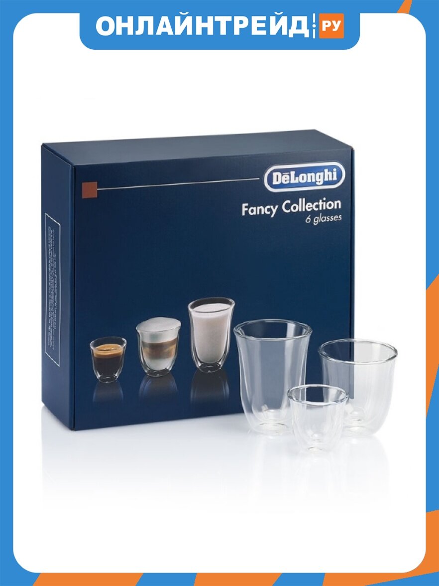 Набор чашек Delonghi Mix Glasses DLSC302