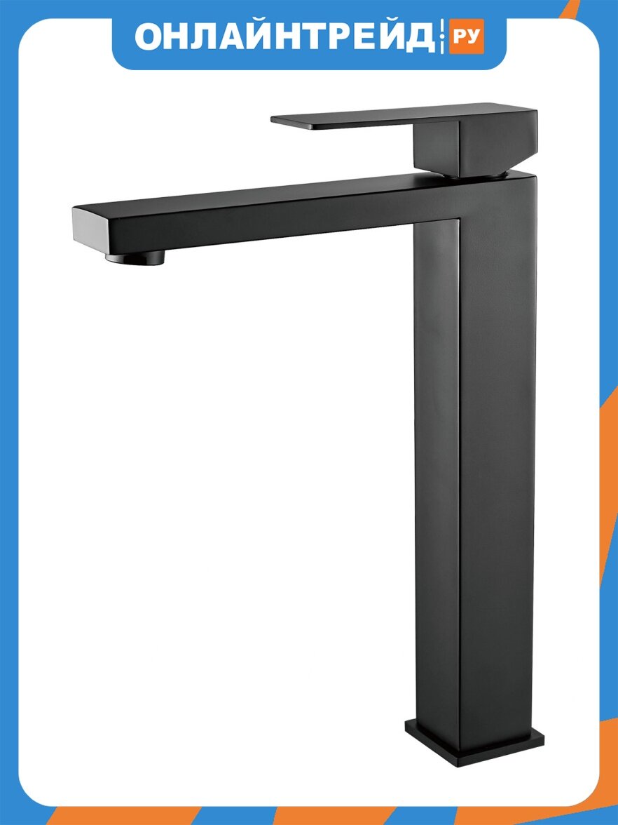 Смеситель для раковины Shevanik S7011H, черный