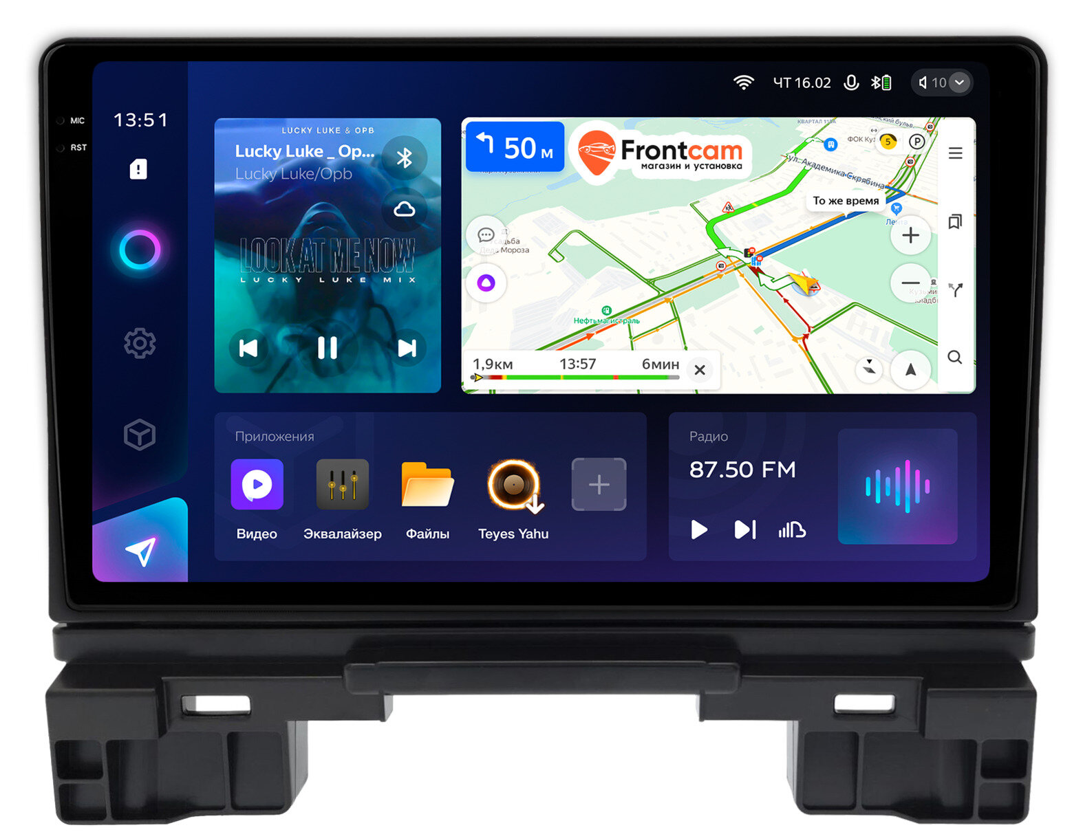 Штатная магнитола Teyes CC3 2K 4/32 10.36" RM-10-1315 Honda Vezel 2, HR-V 3, XR-V 2 2022-2026 Android 10 (4G-SIM, DSP, QLed)
