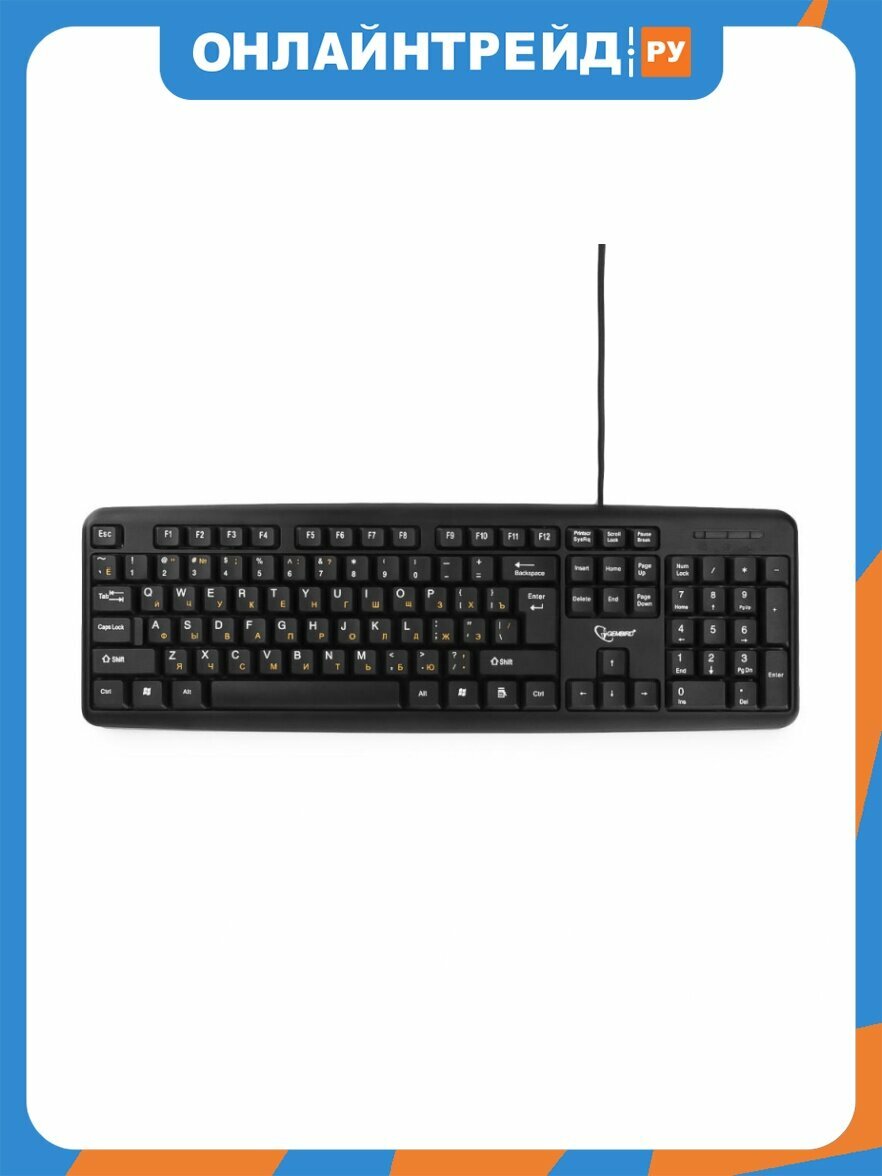 Клавиатура Gembird KB-8320UXL-BL черный
