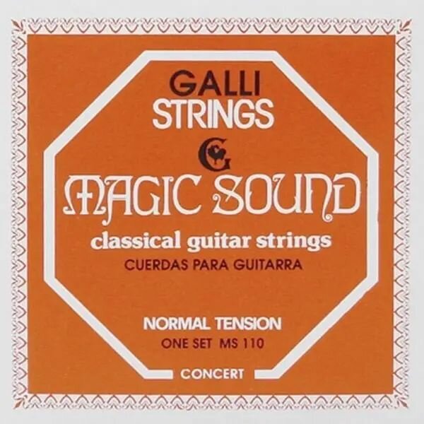 Струны для классической гитары Galli Magic Sound MS110 28-44