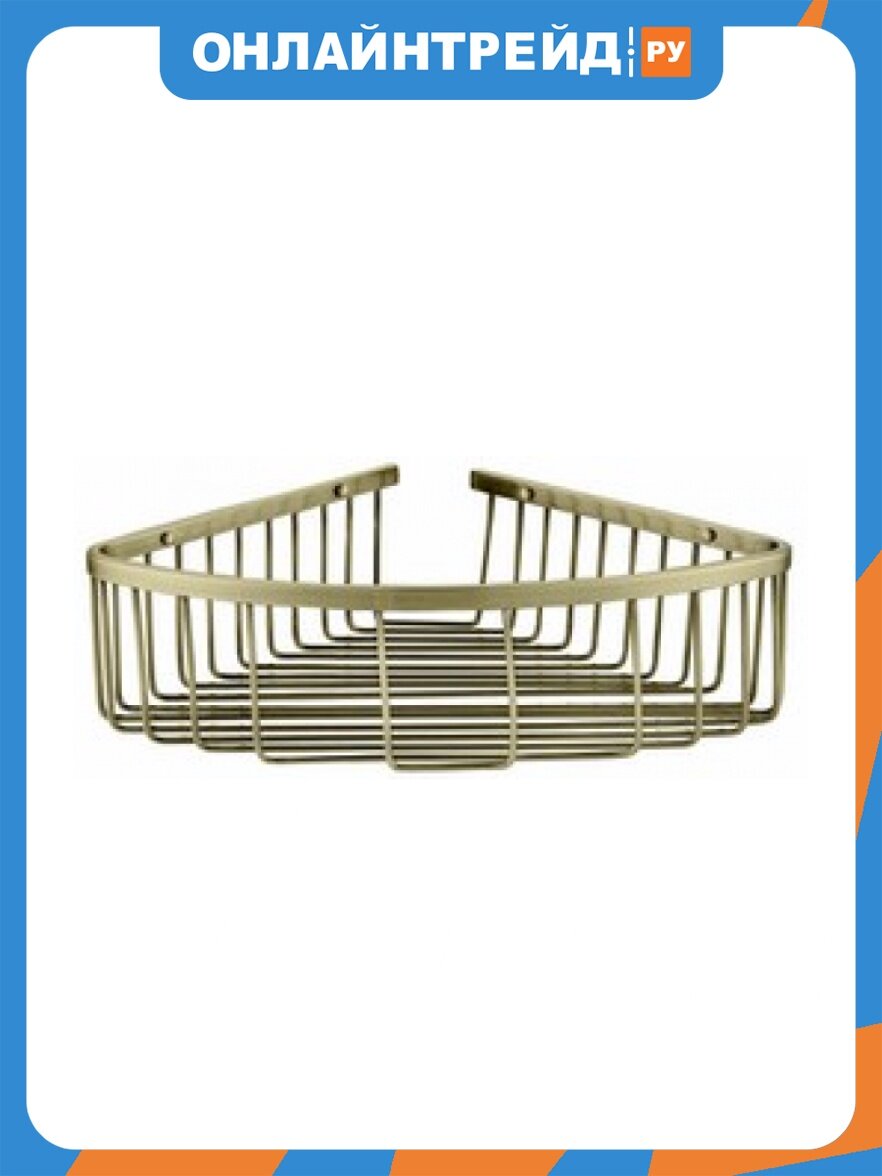Полка настенная угловая Kaiser® КАISЕR 5021 Bronze/нерж