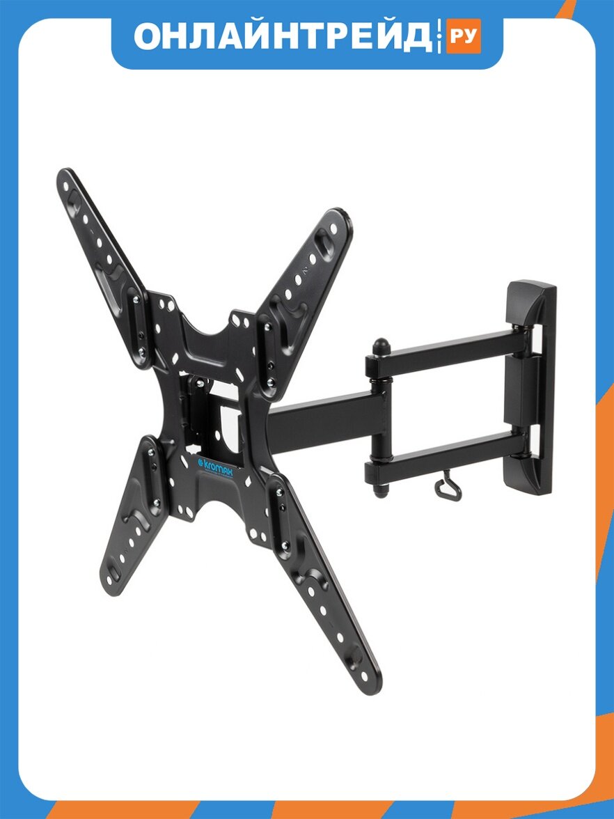 Кронштейн Kromax OPTIMA-414 для тв 20"-55", черный