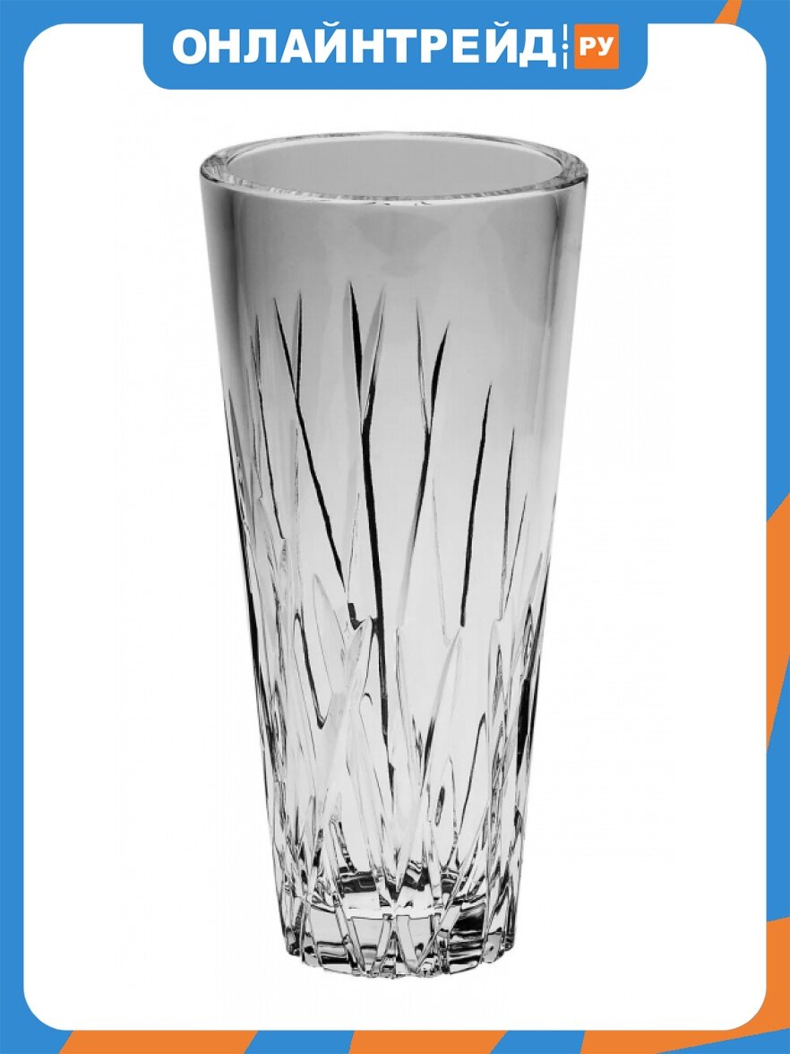 Ваза Crystal Bohemia WICKER, 25,5 см, хрусталь
