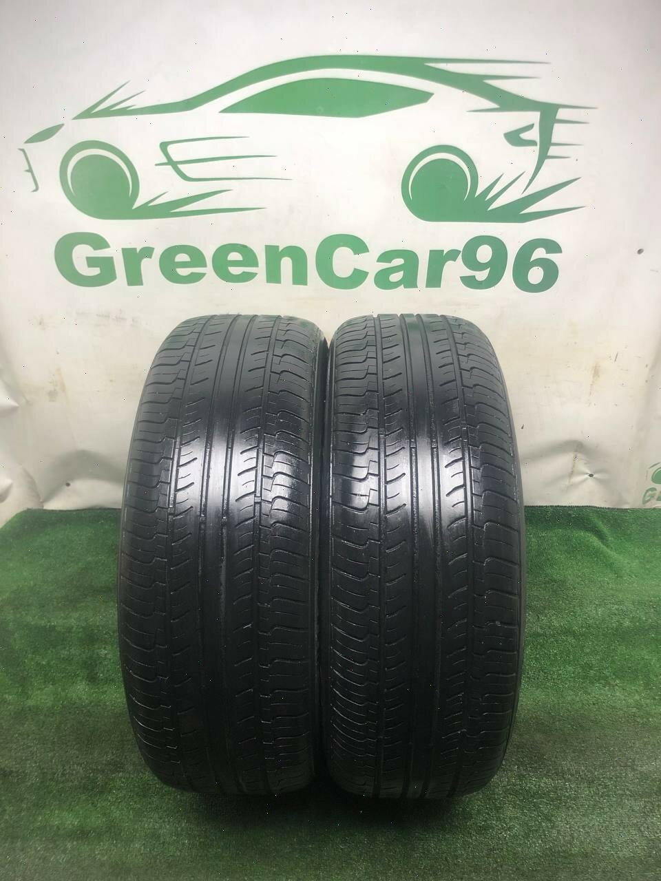 Комплект (2 шт) летних БУ шин Hankook Optimo K415 225/55 R18 50% износ LLK880361
