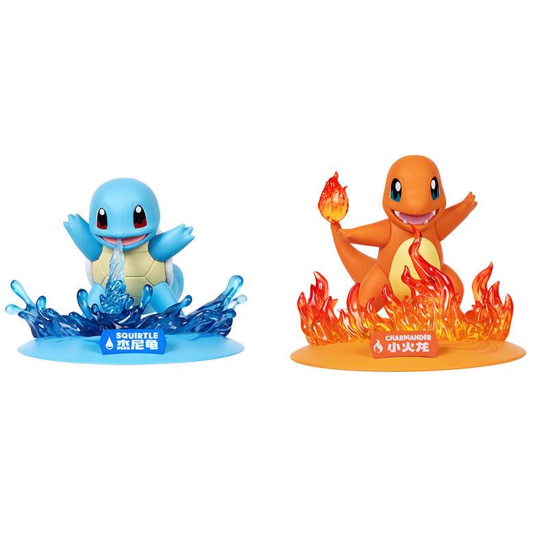 Фигурка унисекс FUNISM покемона Charmander Чиби, Sparkling Instant Charmander+Squirtle