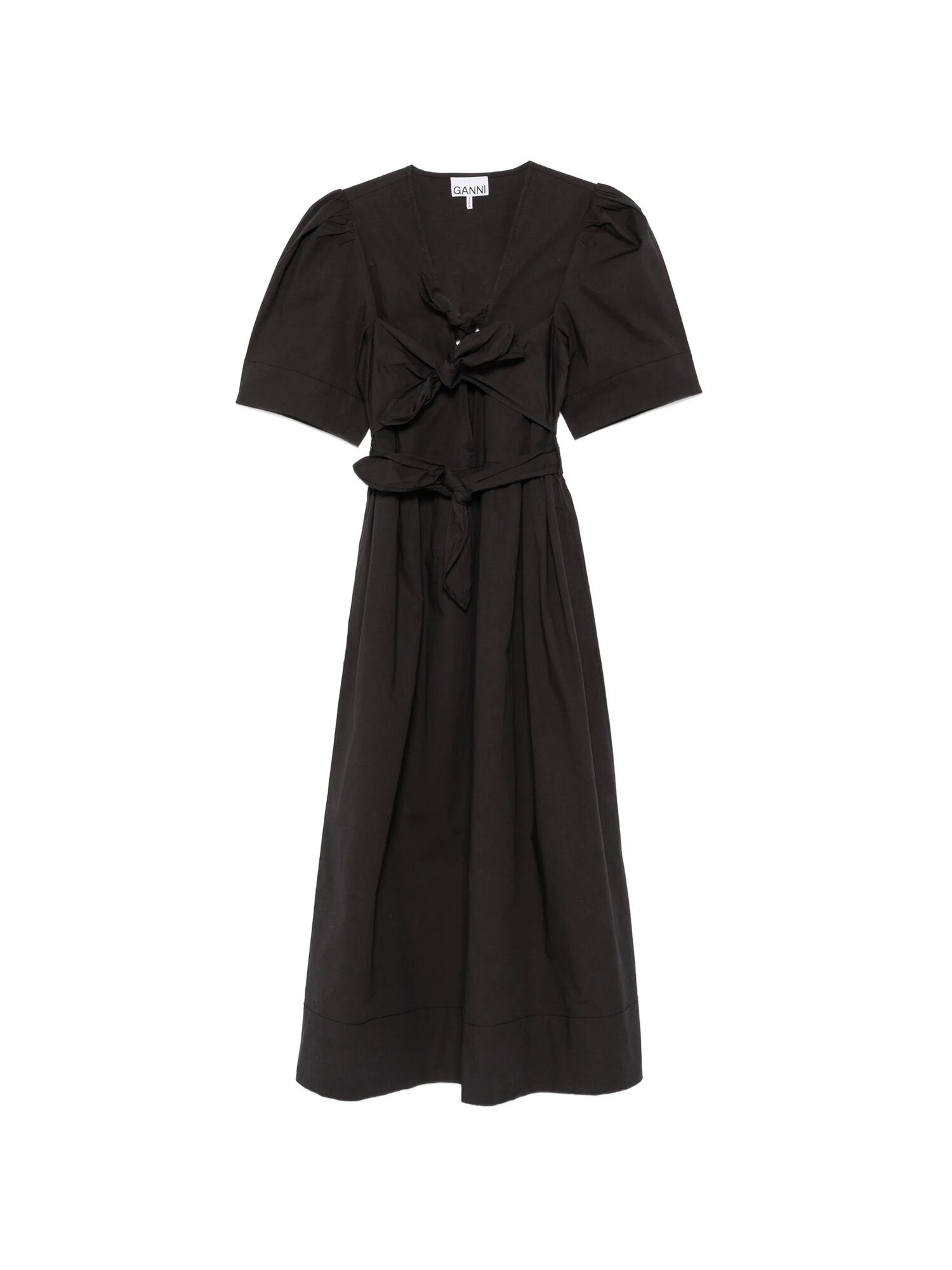 Платье Satin-finish midi dress