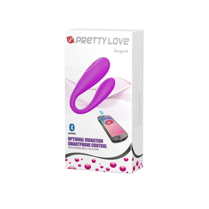 Baile Pretty Love Вибратор для пар August c управлением через смартфон
