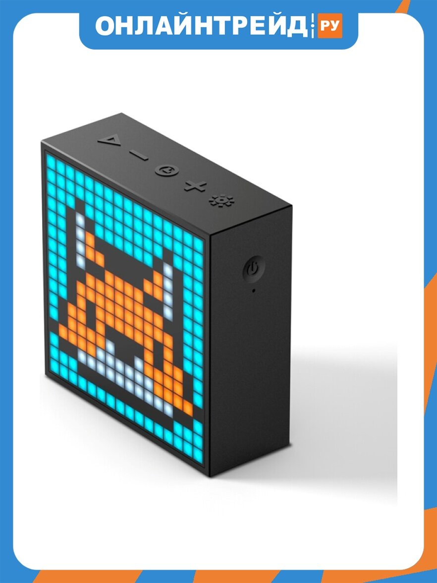 Портативная колонка Divoom Timebox-Evo, чёрный