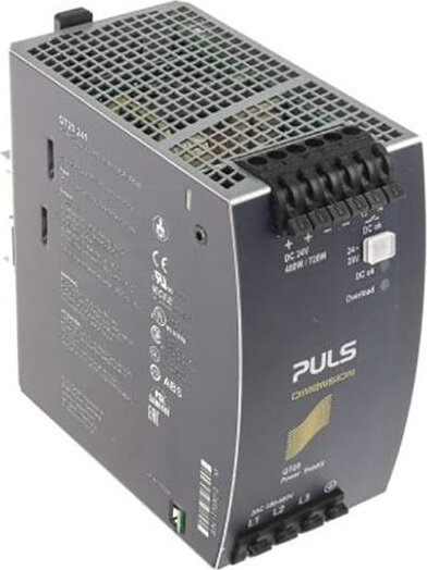 PULS QT20.241 Power Supply Unit, 3PH, 24-28VDC, 480W QT 380-480V 3PH, 20A, 24VDC, 1шт