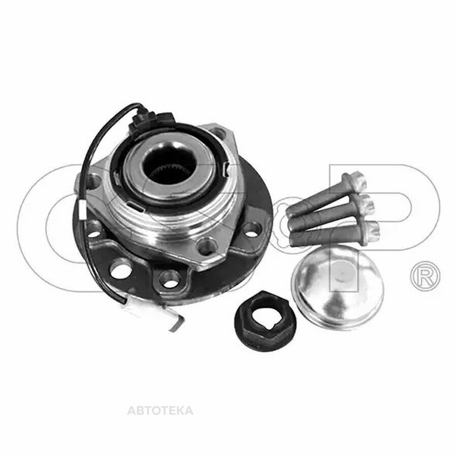 Ступица с подшипником OPEL ASTRA H/ZAFIRA 04- пер. (5 отв.) GSP 9333070K