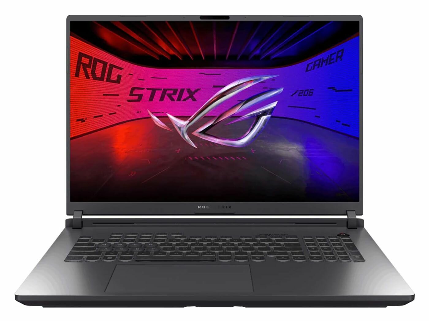 ASUS ROG Strix G16 2025 G615JMR-AS74 Игровой ноутбук 16", Intel Core i7-14650HX, RAM 16 ГБ, SSD 1024 ГБ, NVIDIA GeForce RTX 5060 (8 Гб), Windows Home, (90NR0LB1-M000M0), серый, Русская раскладка