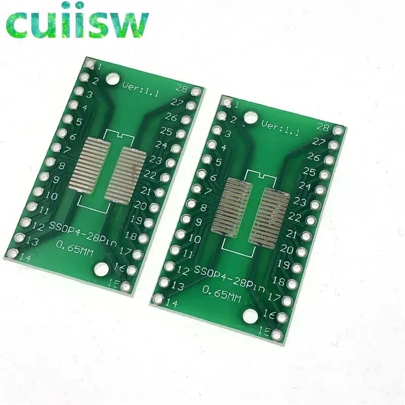 Конвертеры SOP28 SSOP28 TSSOP28 в DIP28, 10 шт.