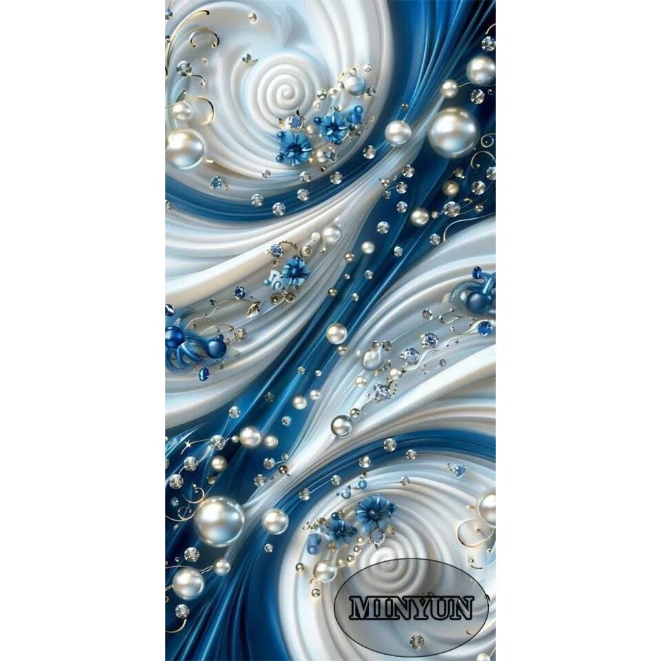 Набор для алмазной вышивки KAYOU 5D цветочный дизайн 50x100cm Full Square, B2