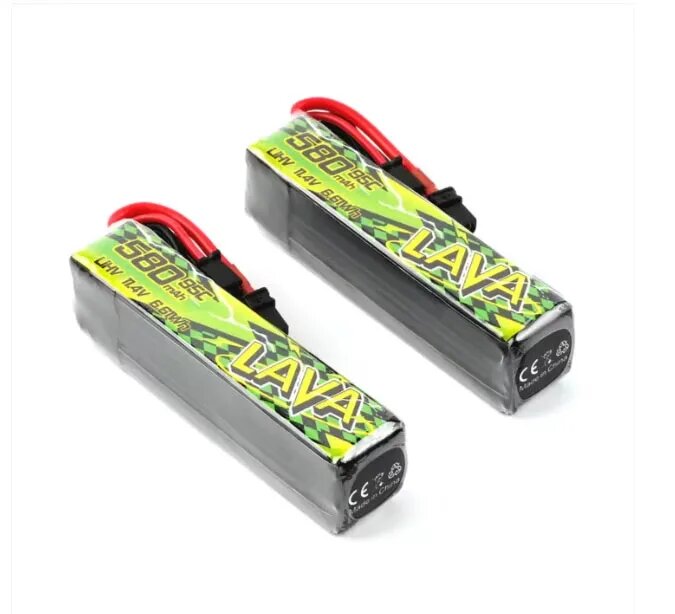 Аккумулятор BETAFPV LAVA II 2S-4S 580/680 мАч 95C XT30 для FPV-дронов 3S 580mAh (2PCS)