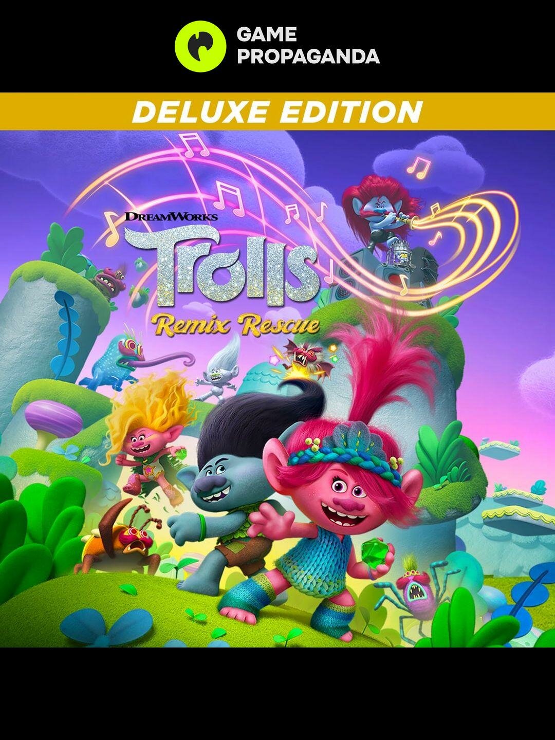 Игра DreamWorks Trolls Remix Rescue Deluxe Edition PS4, PS5 + 151 TRY на баланс PSN. Турция. Цифровая версия