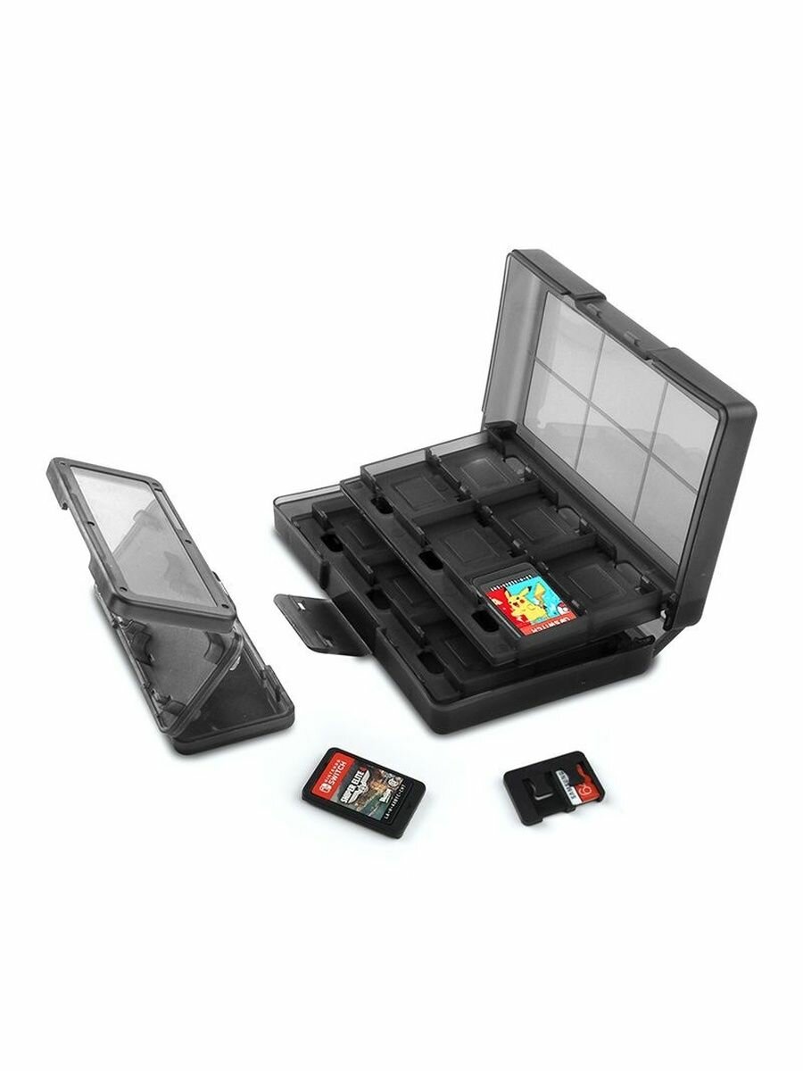 Кейс для хранения картриджей (24шт) для Nintendo Switch COTECi game card storage box 2/PCS