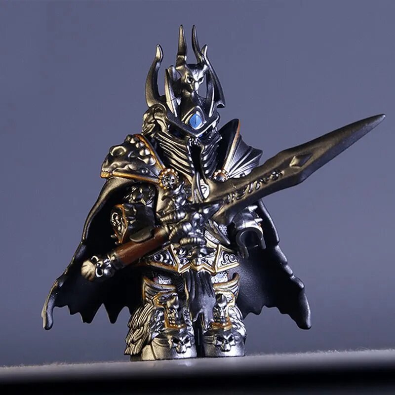 Минифигурки Мир Варкрафта / World of Warcraft / Lich King, Arthas Menethil (4.5см, пакет)