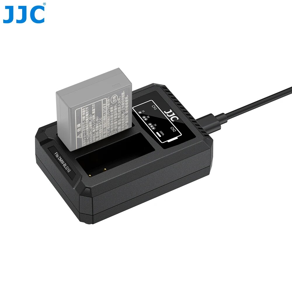 Зарядное устройство JJC DCH-BLG10TC для двух аккумуляторов
