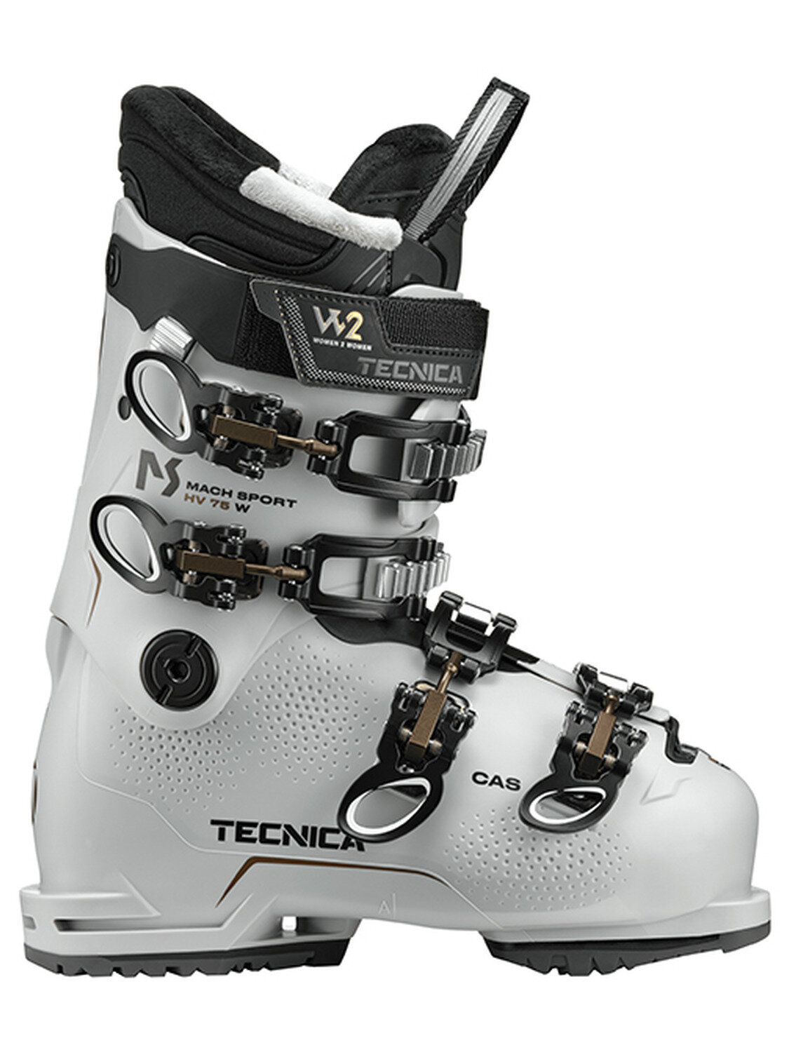 Горнолыжные ботинки Tecnica Mach Sport HV 75 W GW Cool Grey 25/26 , для женщин , серый