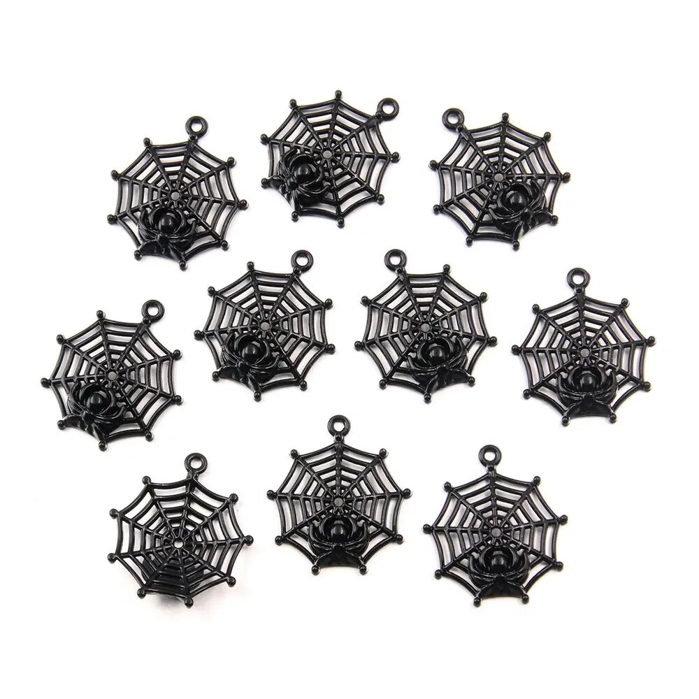 Черный ювелирный кулон в виде животного 10pcs